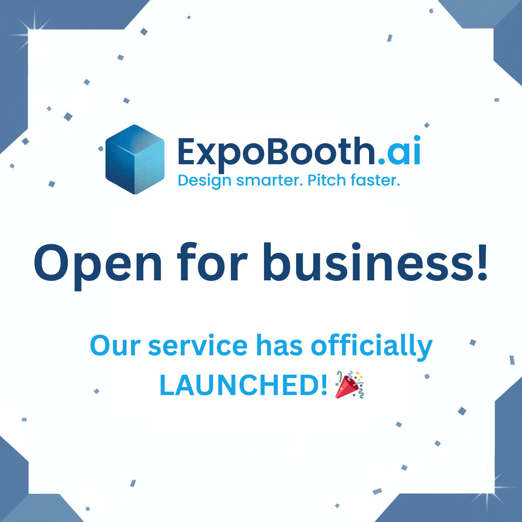 ExpoBooth.ai Launches: AI Exhibition Booth Design in Seconds